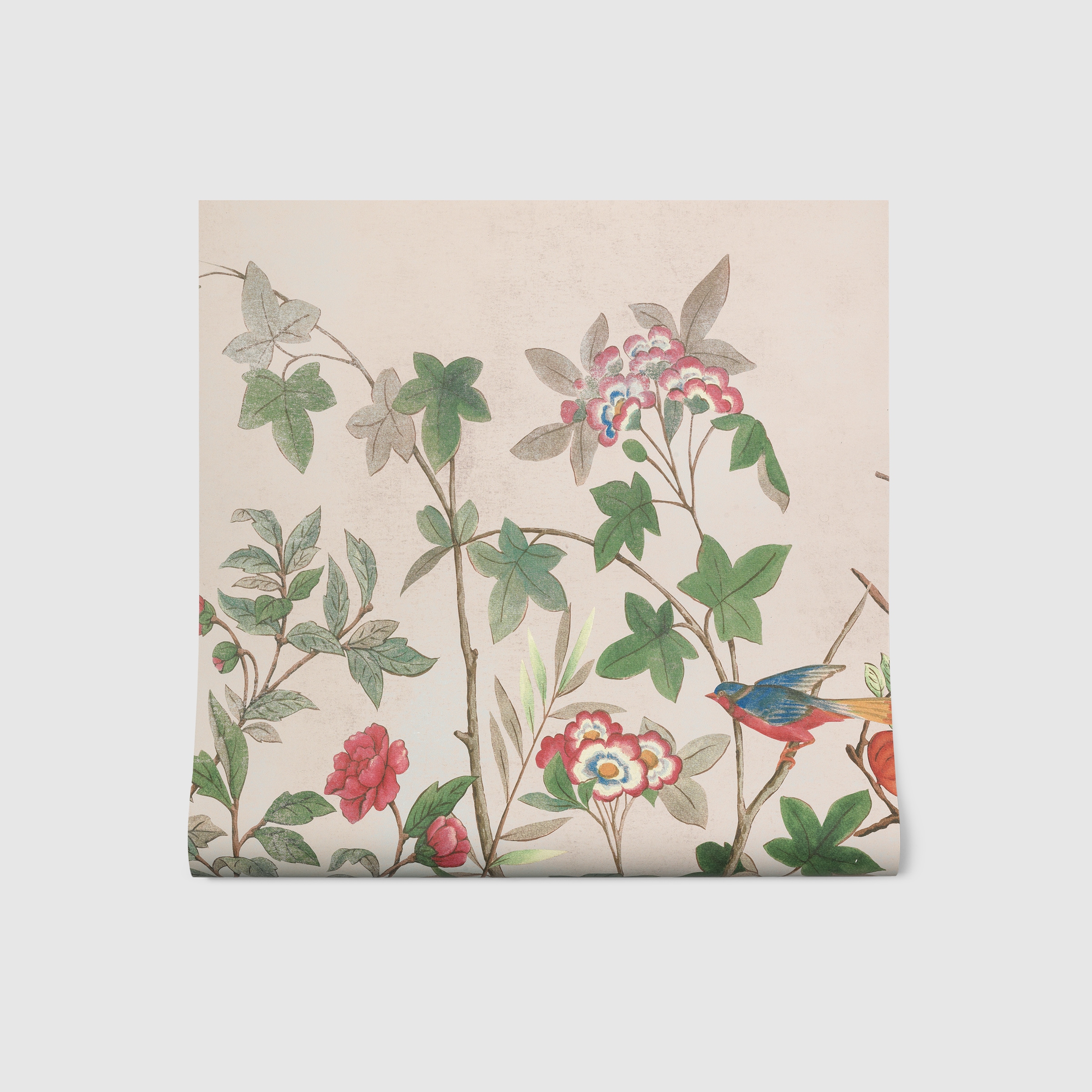 Beige Tian Print Wallpaper | GUCCI® UK