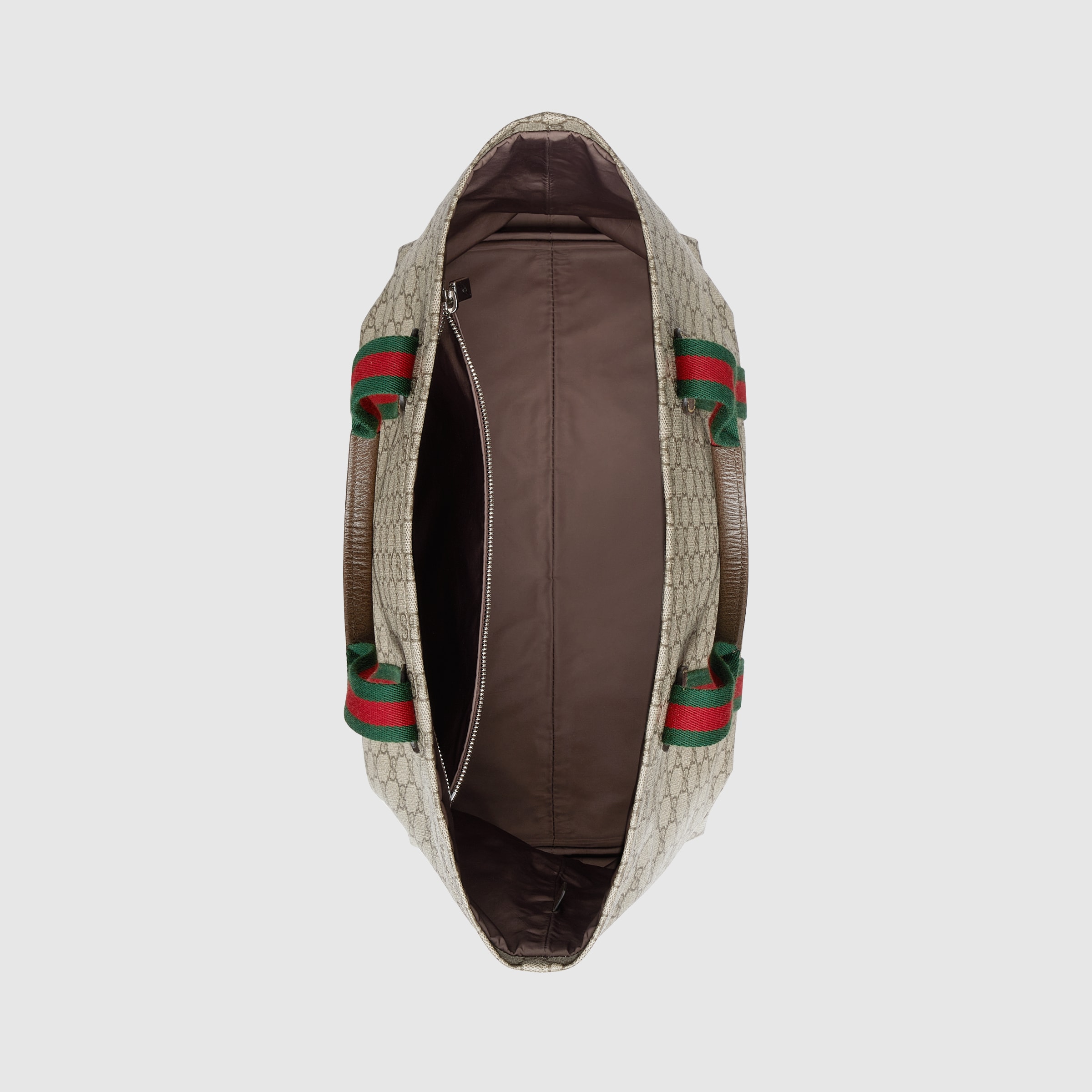 GG Tender中号托特包 in米色和乌木色GG Supreme Tender帆布 | GUCCI® Australia
