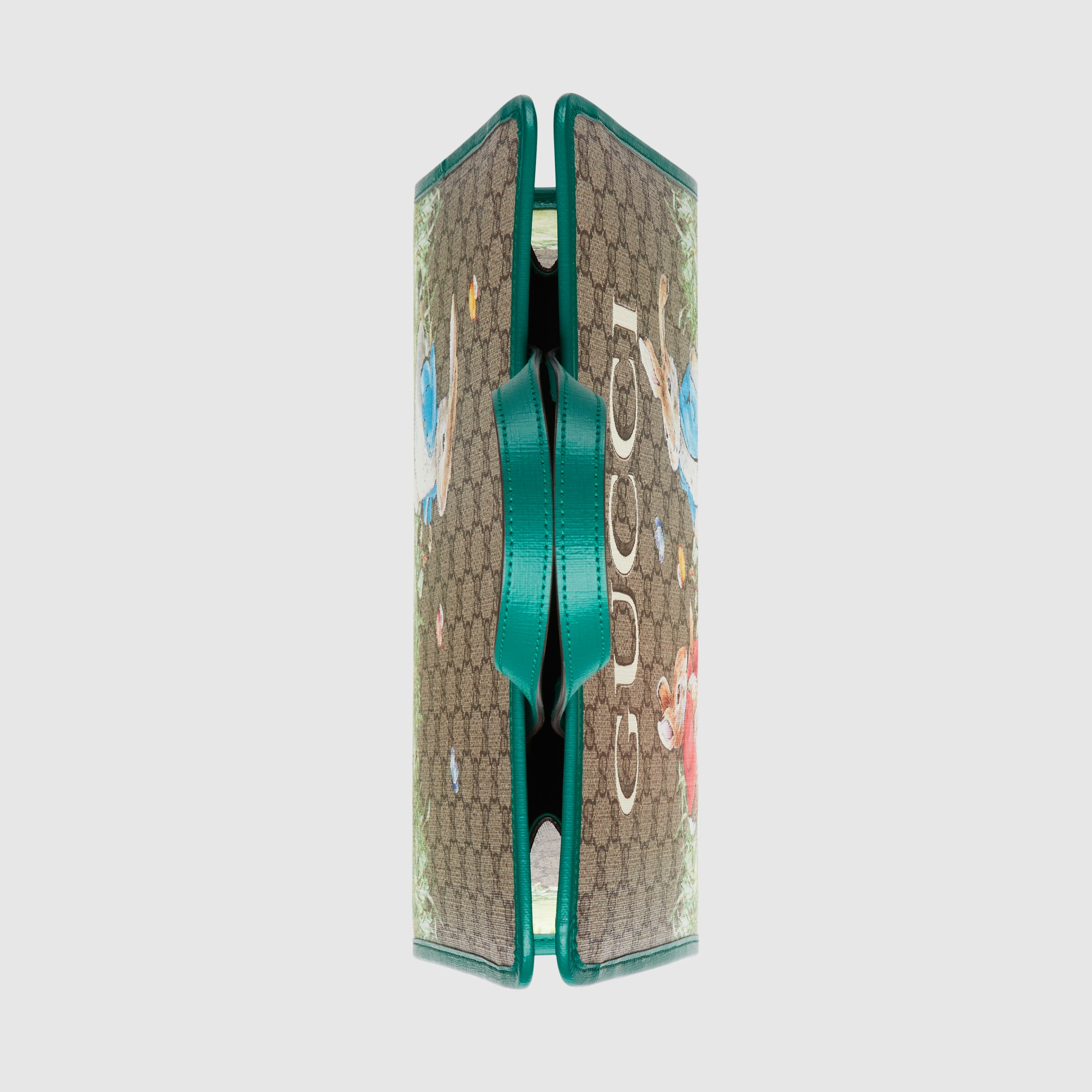 Peter Rabbit™ x Gucci tote bag in beige and ebony GG Supreme | GUCCI® UK