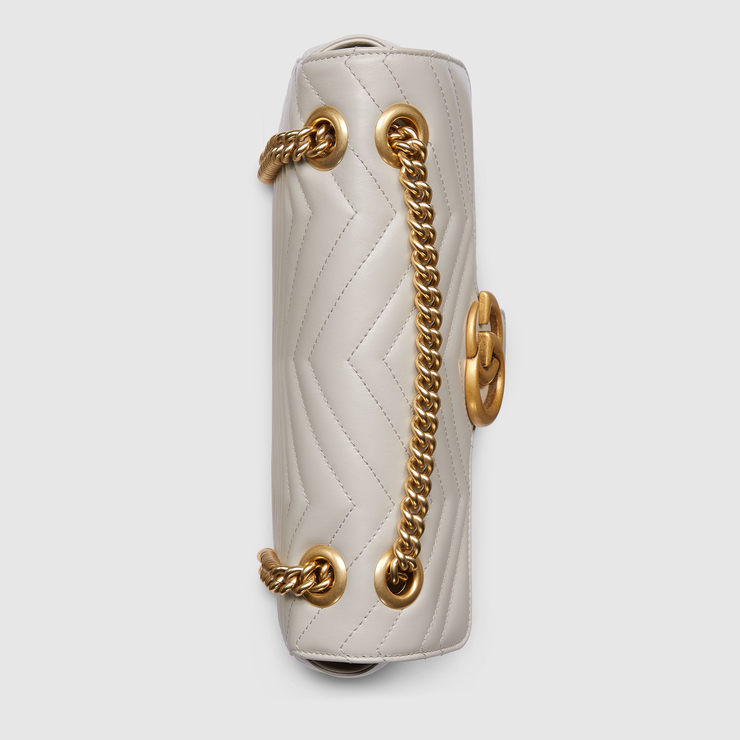 Gucci GG Marmont Small Light Grey Shoulder Bag | GUCCI® Canada