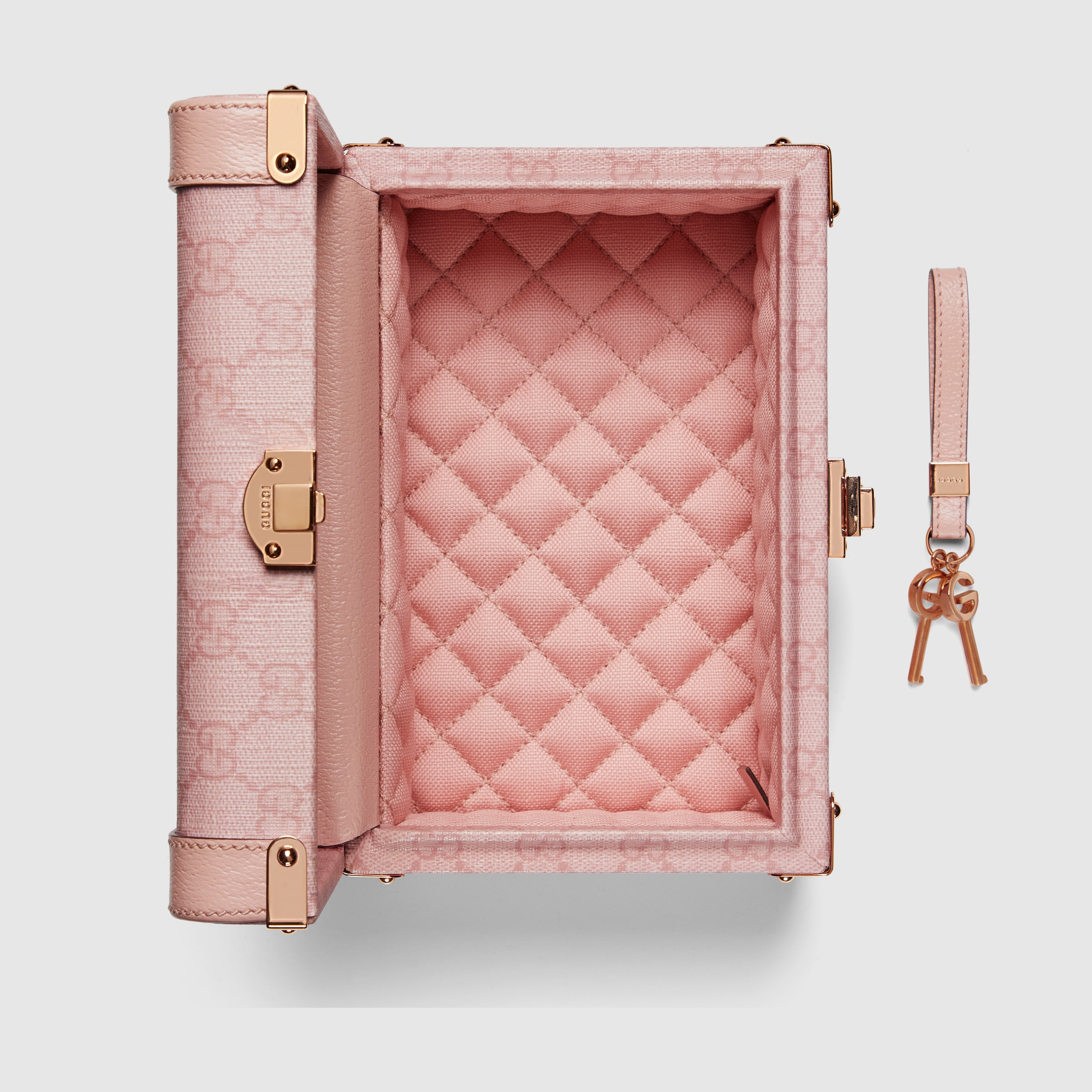 Ophidia medium beauty case in powder prink GG Supreme | GUCCI® NZ