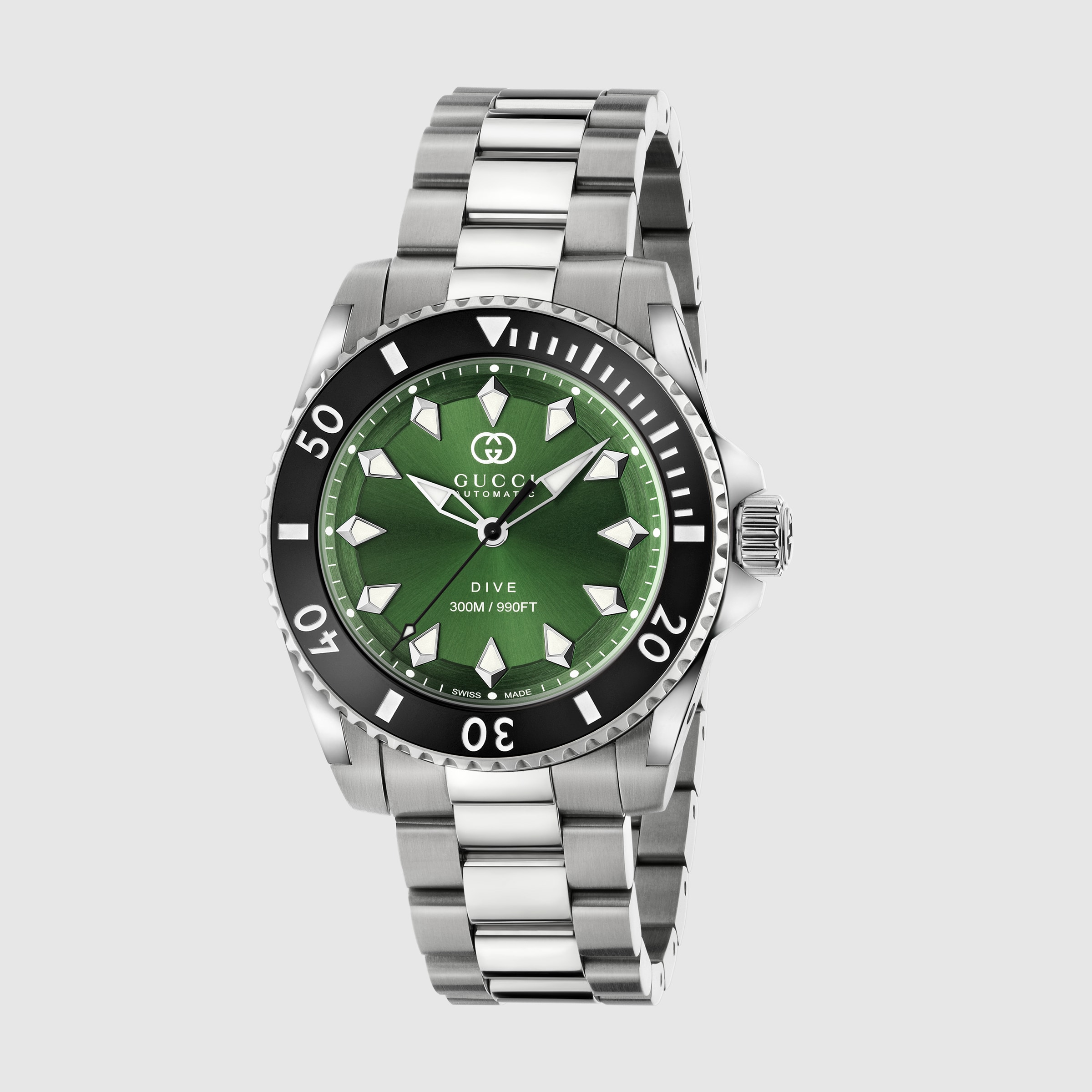 〔グッチ ダイヴ〕ウォッチ（40 mm）スチール | GUCCI公式