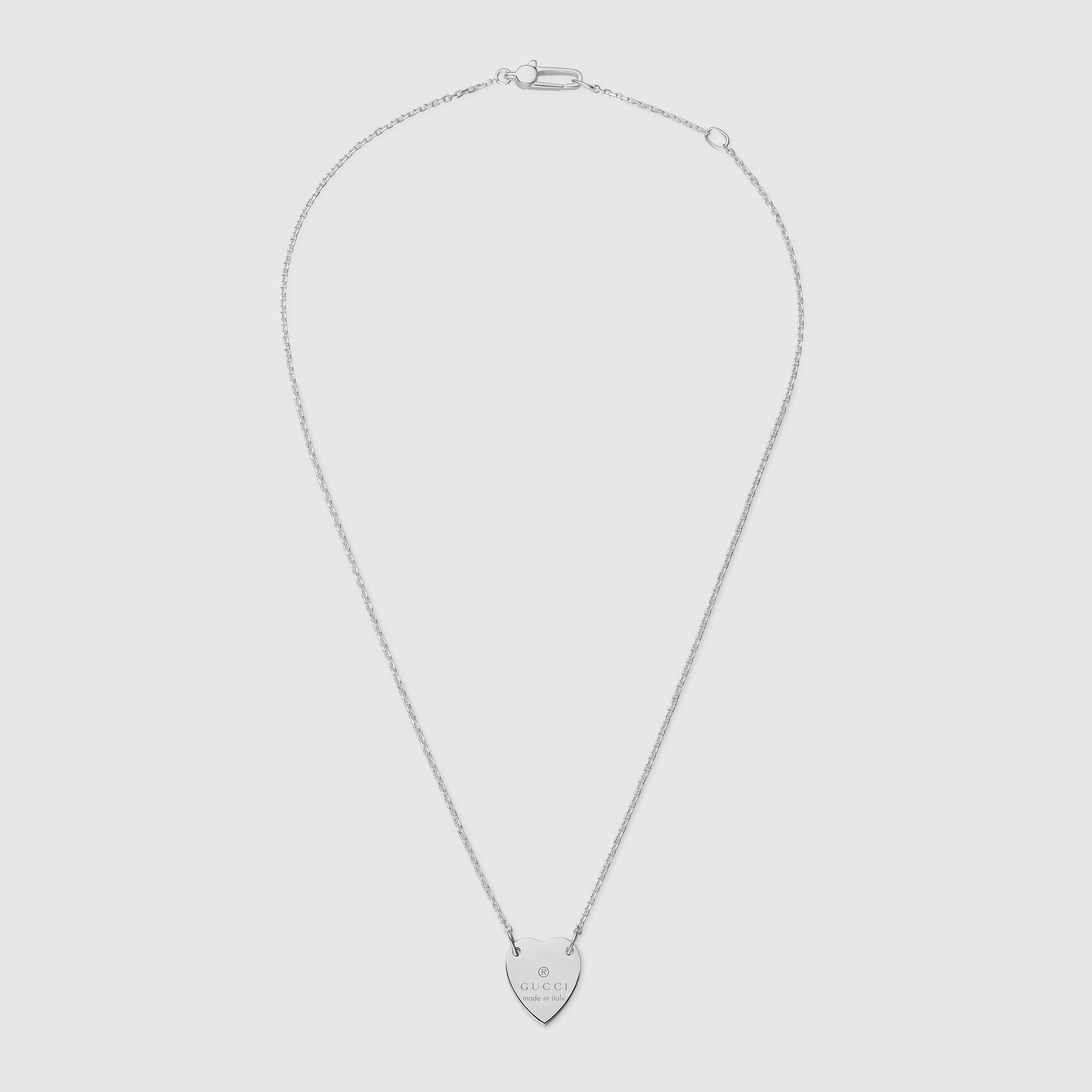 Necklace with Gucci Trademark Heart Pendant | GUCCI® US
