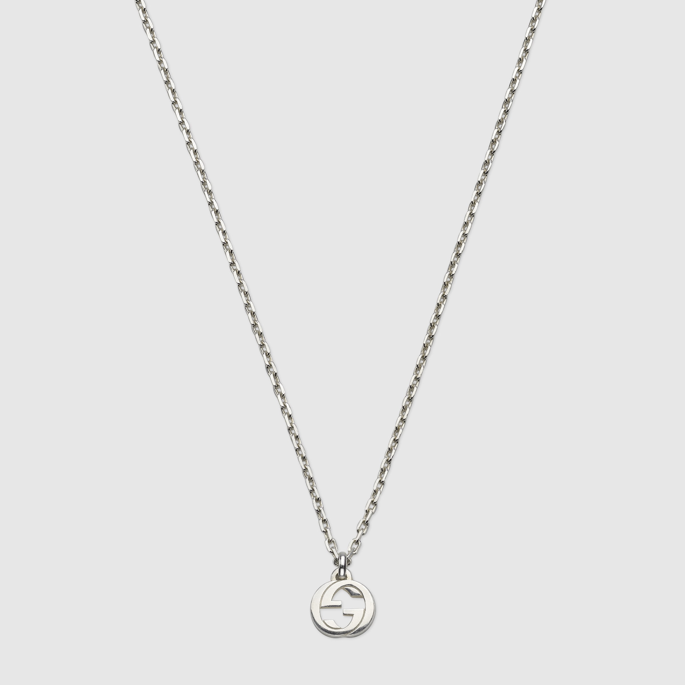 Collar de cadena Gucci Interlocking inPlata 925 | GUCCI® MX