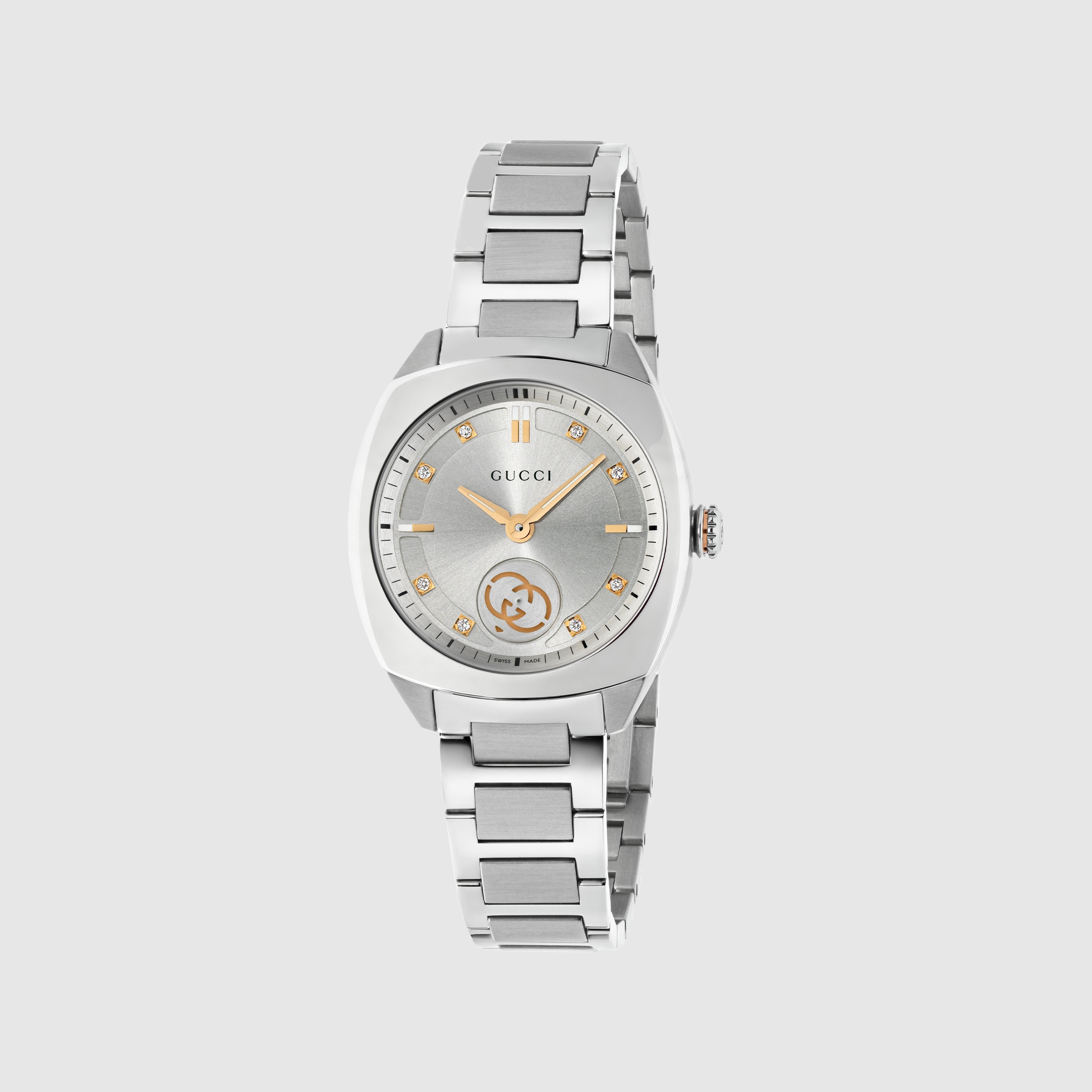 Gucci Interlocking watch, 29mm in steel | GUCCI® US
