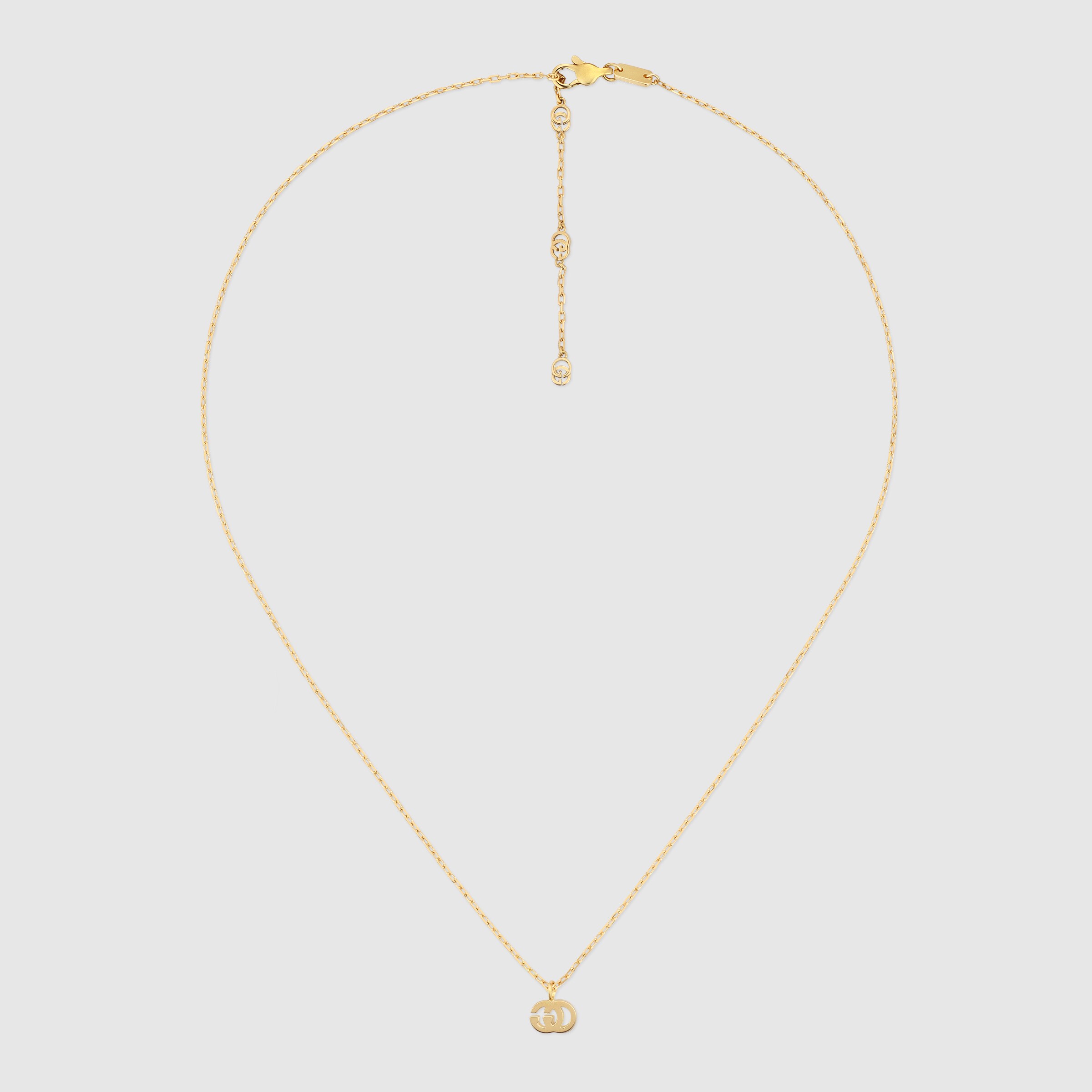 GG Running 18k necklace in 18k yellow gold | GUCCI® Australia