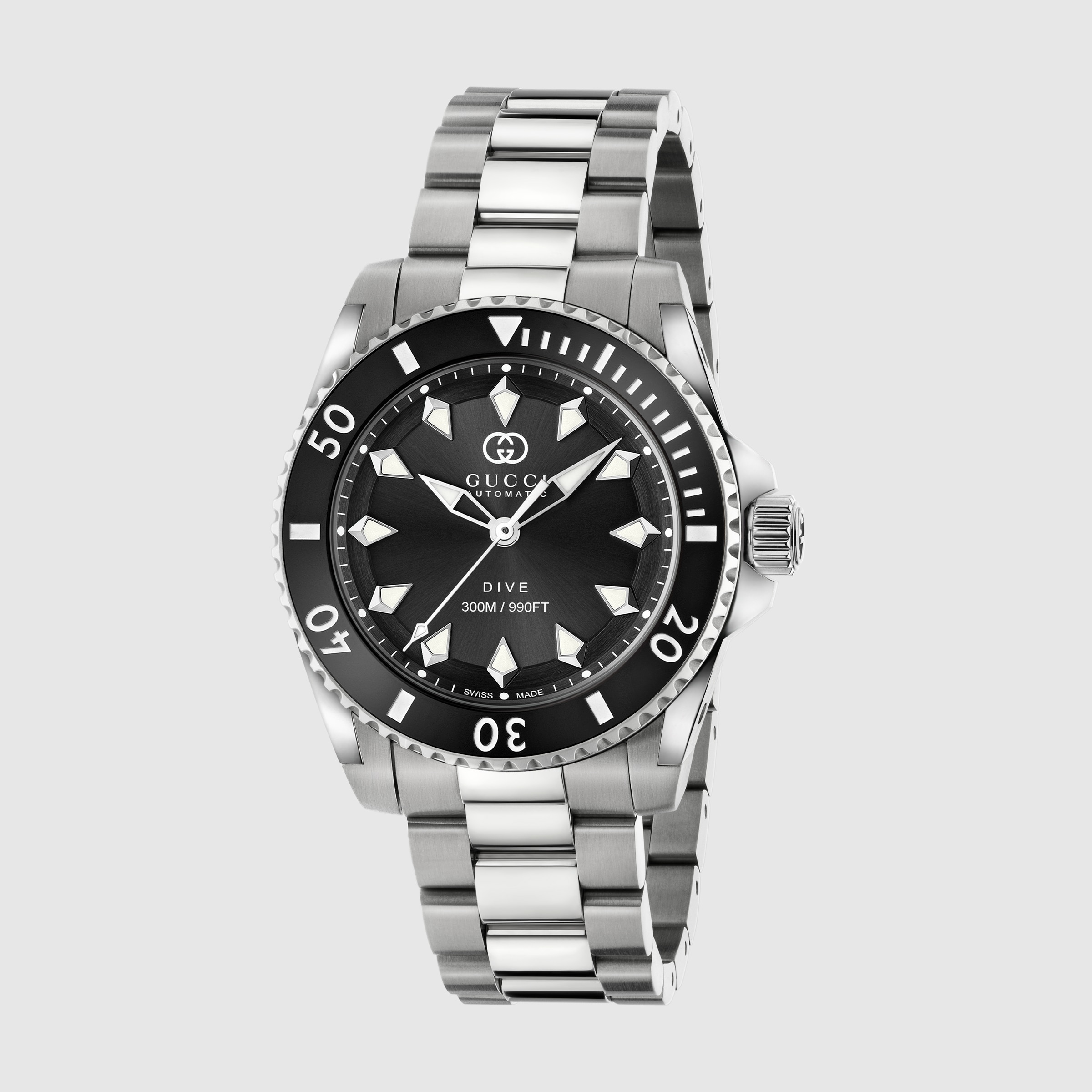 Gucci Dive watch, 40mm in steel | GUCCI® US