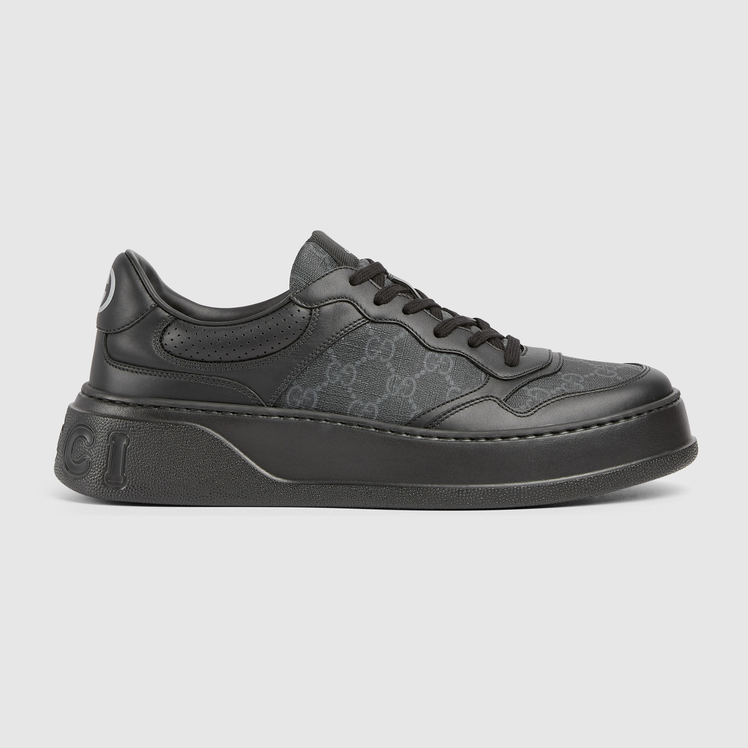 Men's GG sneaker in black GG Supreme | GUCCI® MX