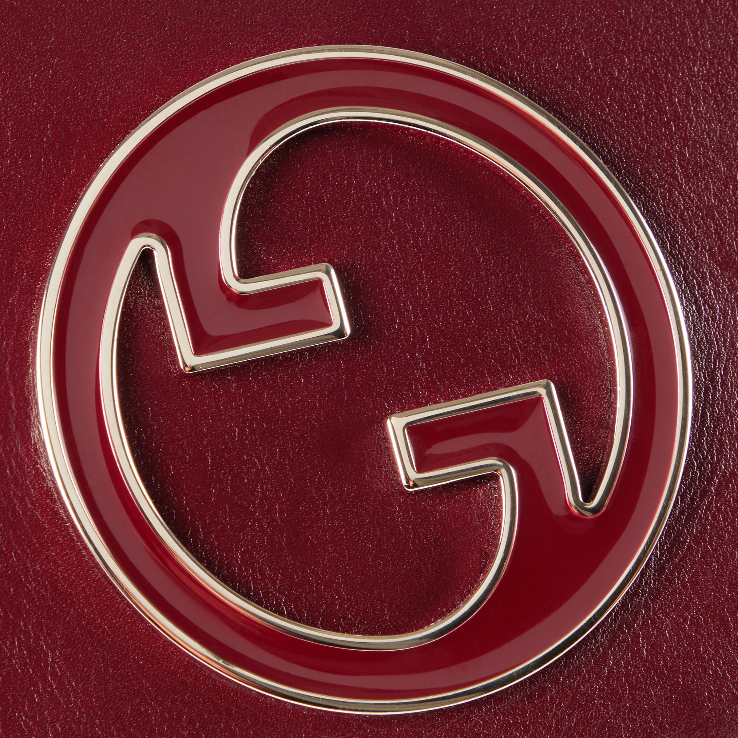 Gucci Blondie small shoulder bag in Rosso Ancora red leather | GUCCI ...