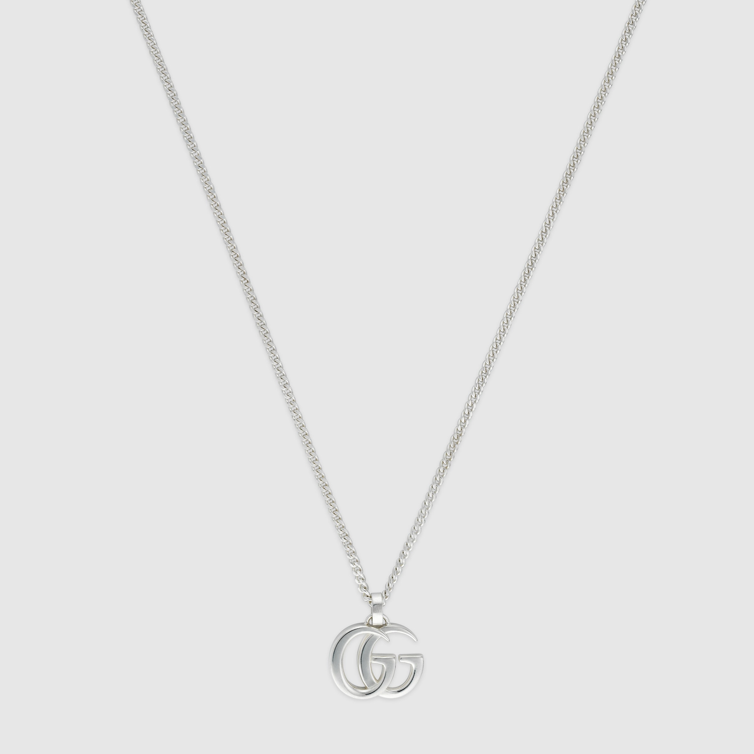 925 스털링 실버 [GG 마몽] 펜던트 목걸이 | 구찌® 코리아