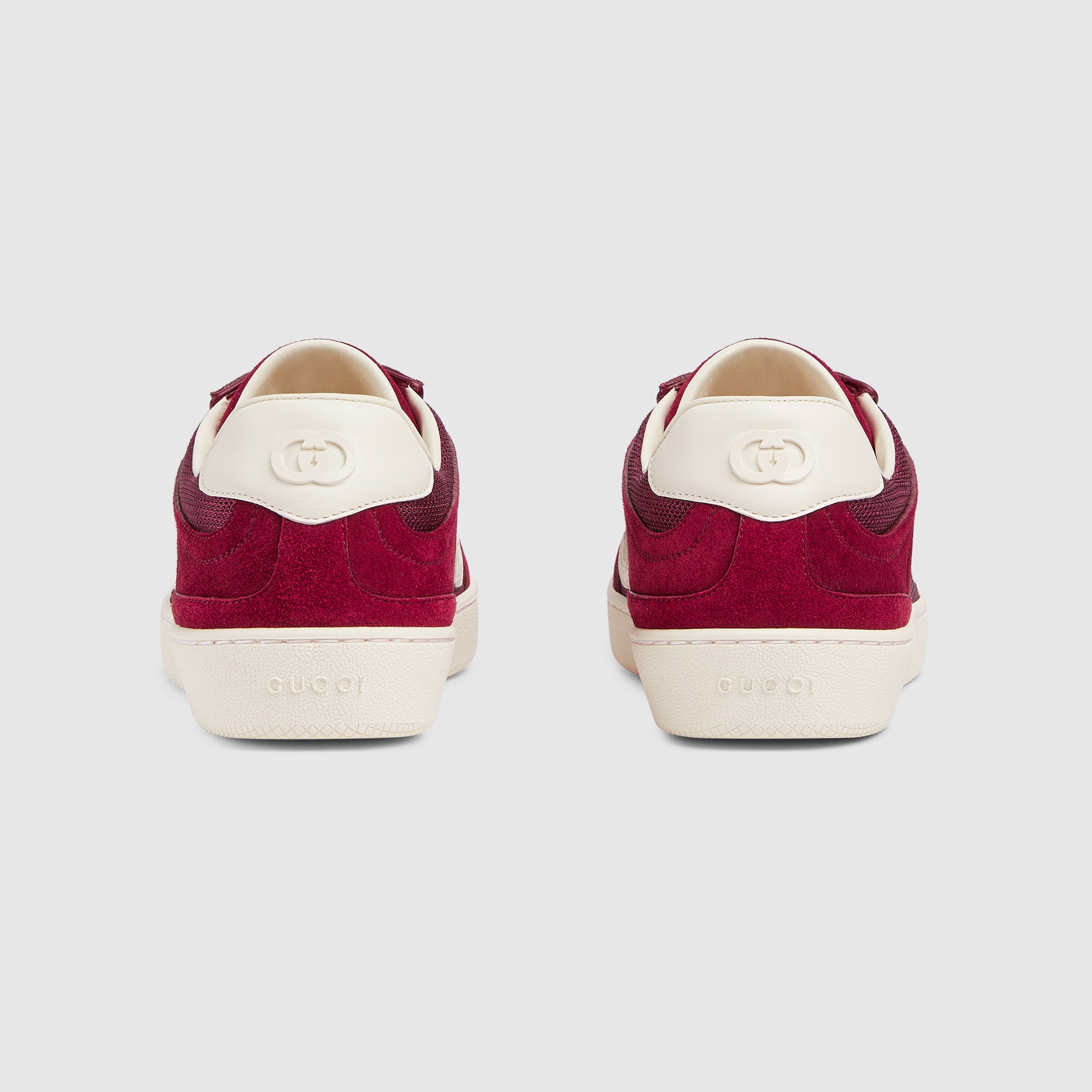 Women's G75 trainer in bordeaux suede | GUCCI® ZA