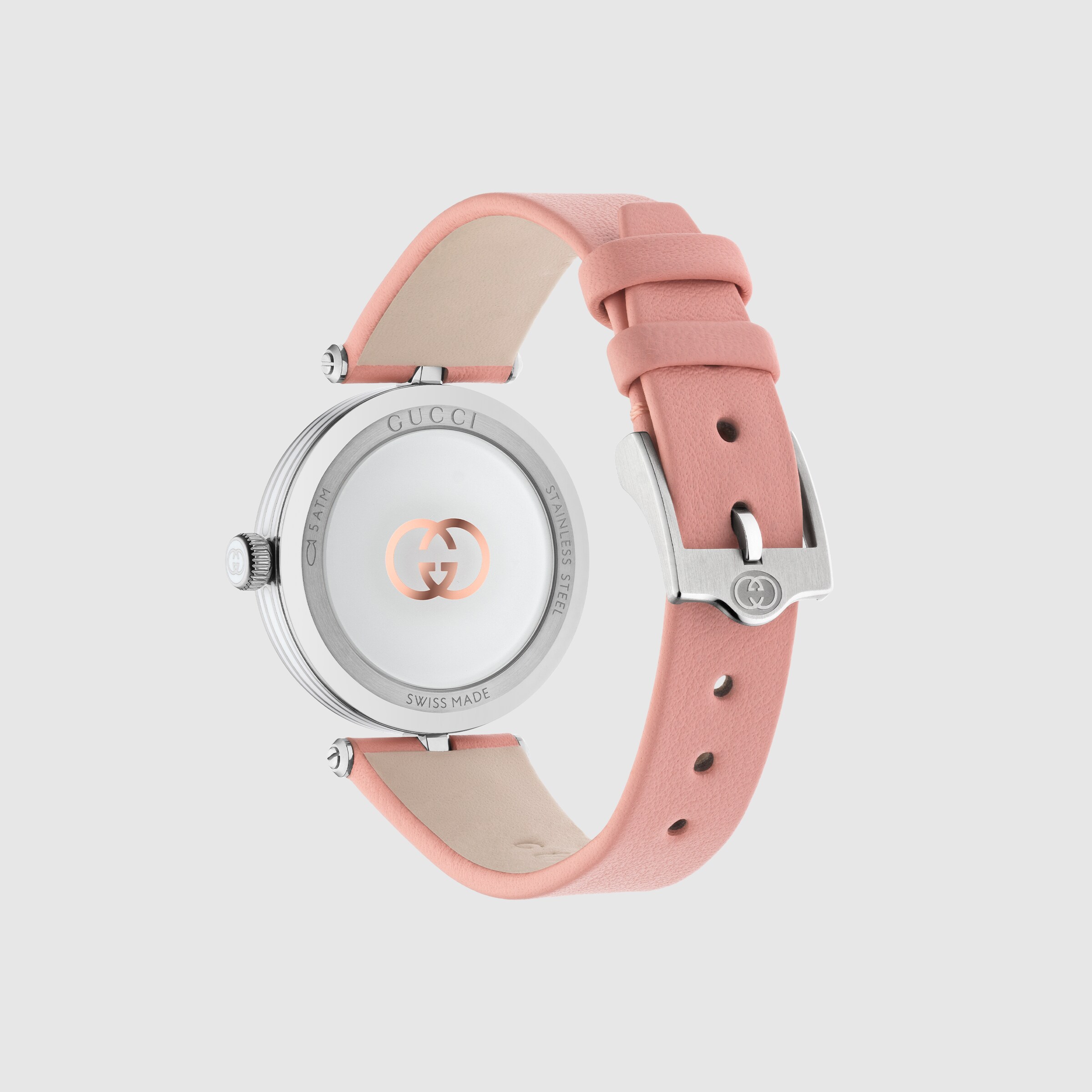 Model 2000 watch, 30mm in pink leather | GUCCI® US