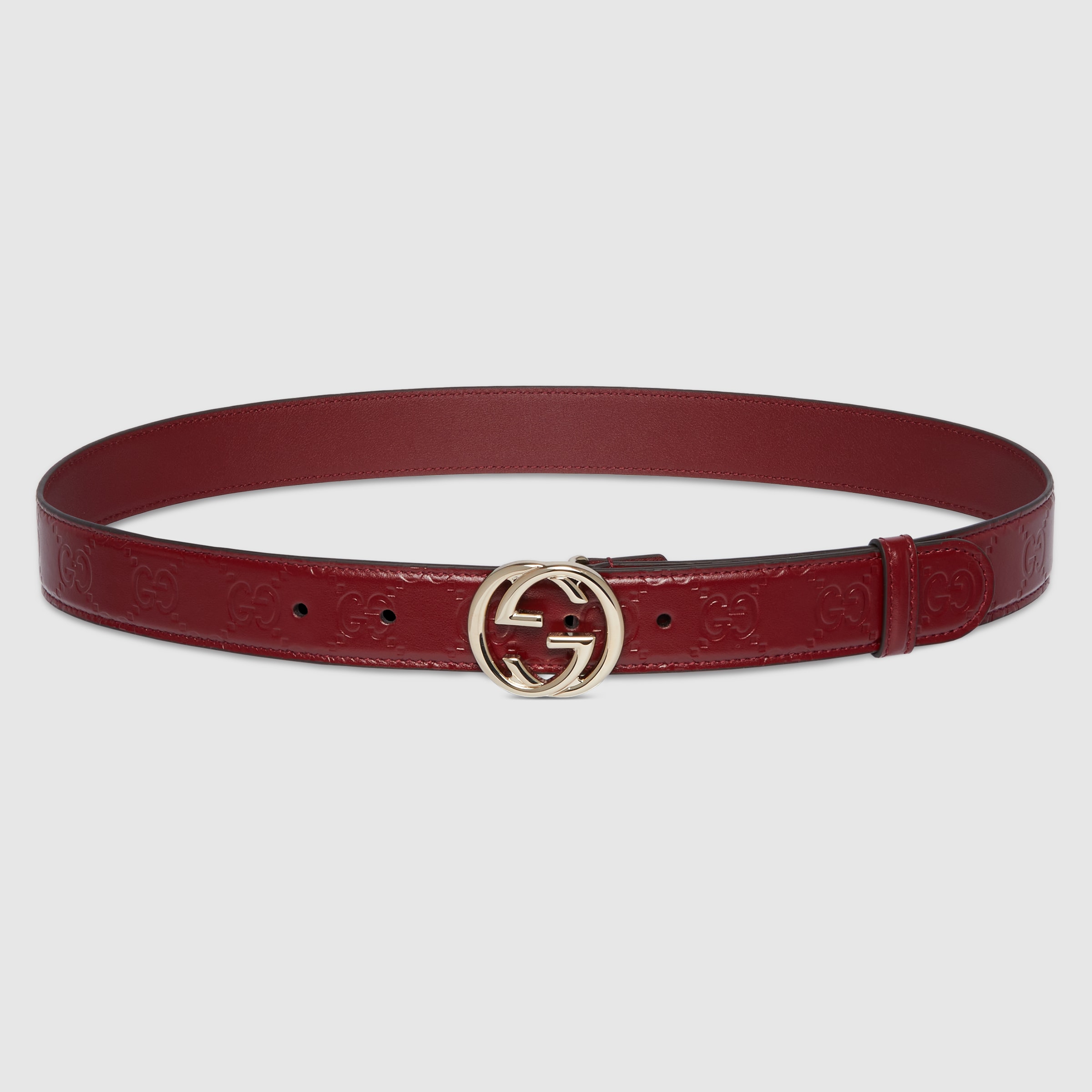 Gucci Grtel Grn Rot