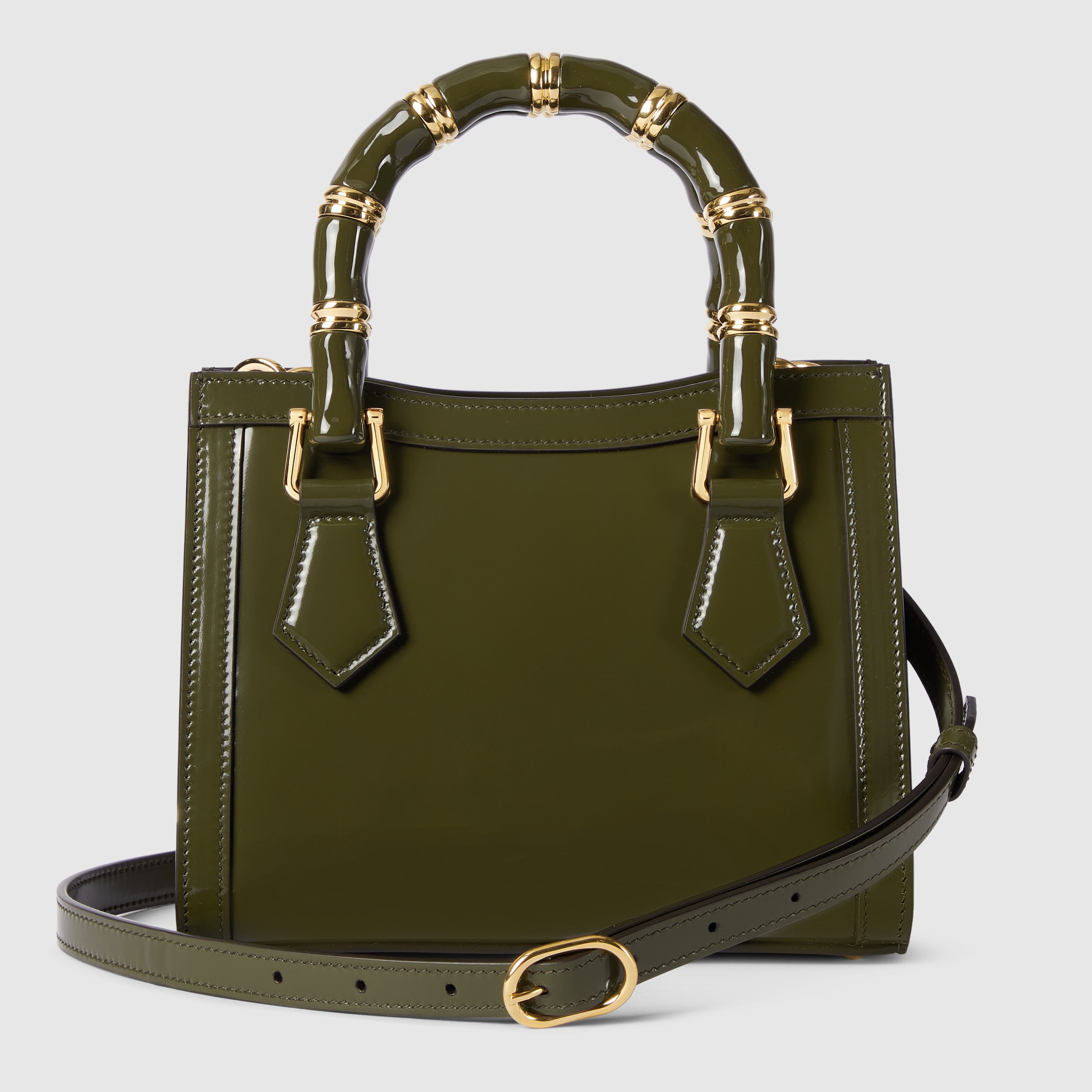Gucci Diana small tote bag in forest green | GUCCI® AE