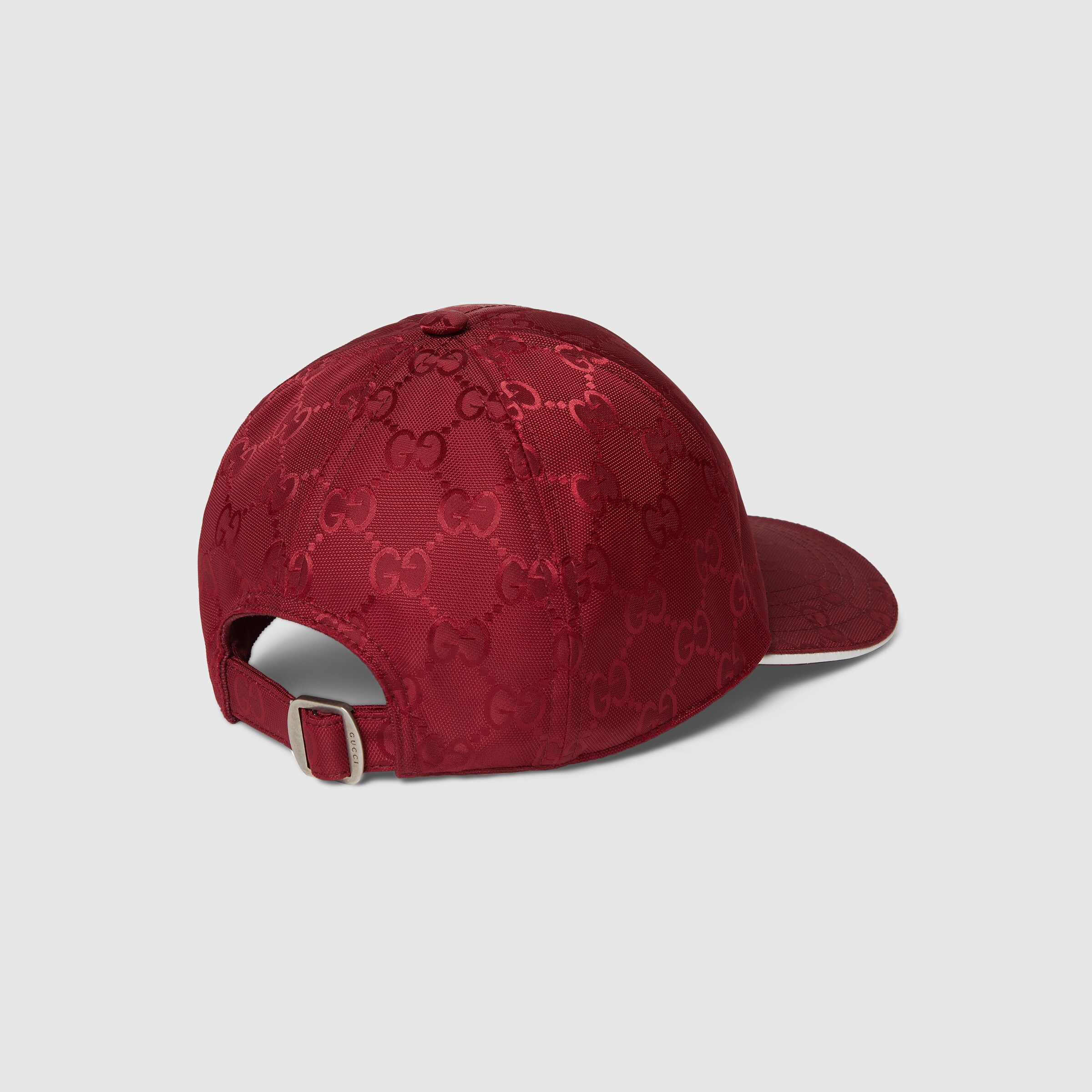 GG nylon baseball hat in bordeaux | GUCCI® UK
