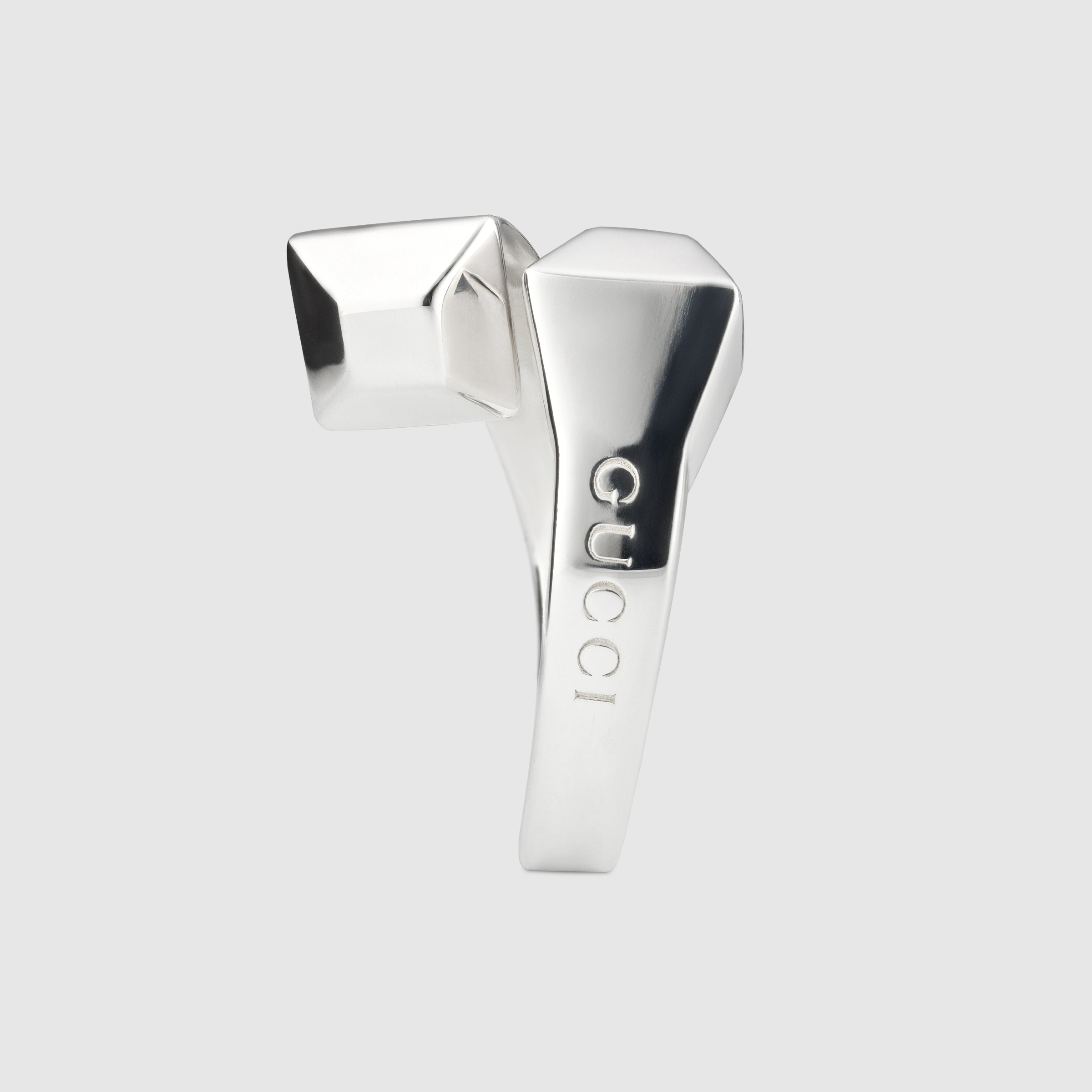Chiodo band ring in 925 sterling silver | GUCCI® UK