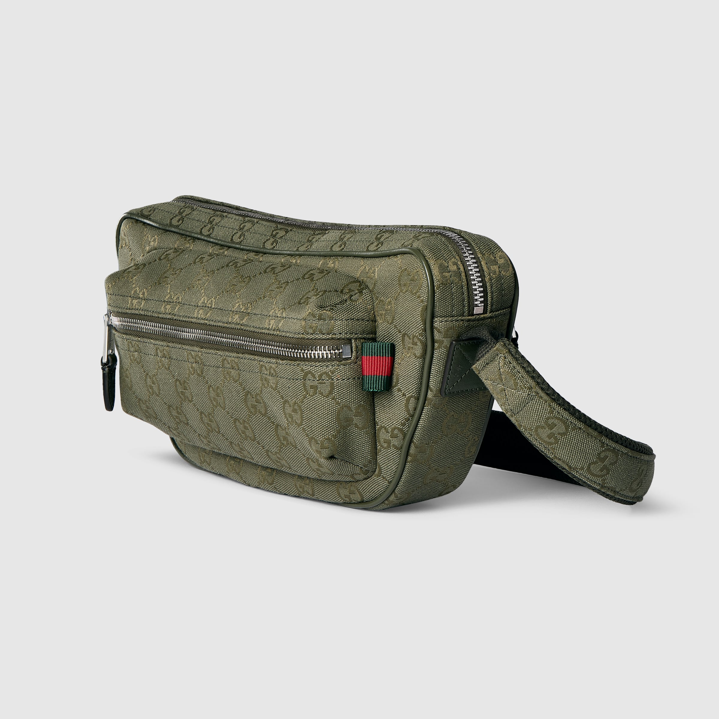 GGキャンバス ラージ スリングバッグフォレストグリーン GGキャンバス | GUCCI公式