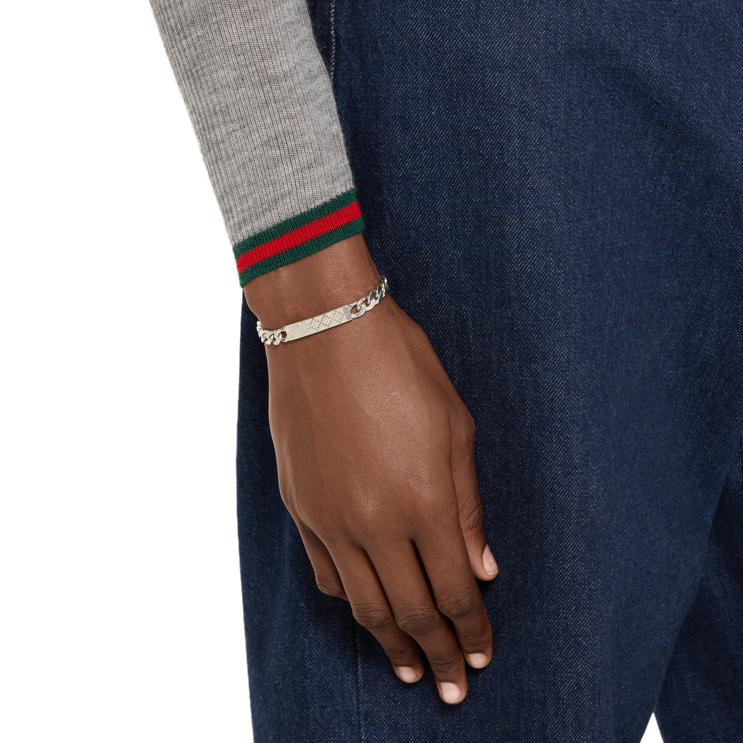 Gucci Diamante chain bracelet in 925 sterling silver | GUCCI® Australia