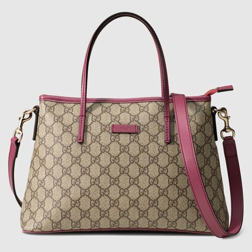 Gg supreme canvas small tote in GG Supreme canvas | GUCCI® Australia