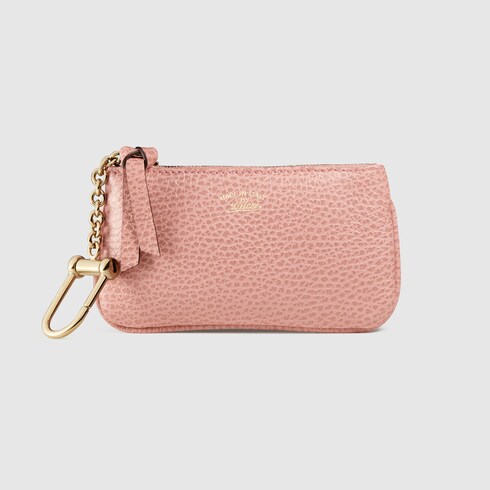 Gucci Swing leather coin purse in bright pink leather | GUCCI® Australia