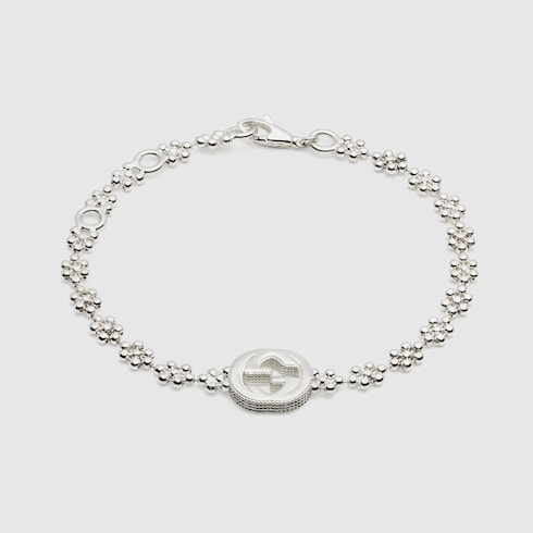 Gucci Interlocking bracelet in silver in Undefined Sterling Silver ...