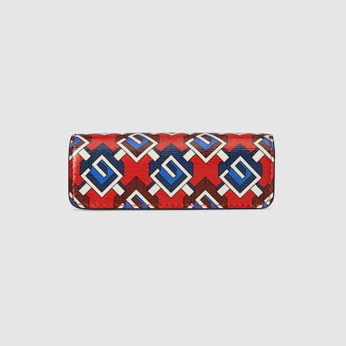 ชุดลูกเต๋า Geometric G dice set inDemetra สีแดง | GUCCI® TH
