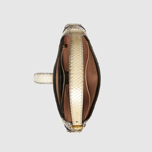 Jackie 1961 small python bag in Neutral Precious Skins | GUCCI® SI