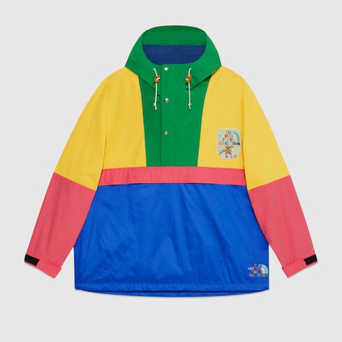 The North Face x Gucci cotton jacket in multicolor | GUCCI® 香港