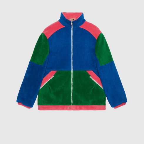 The North Face x Gucci fleece jacket in multicolor | GUCCI® SE