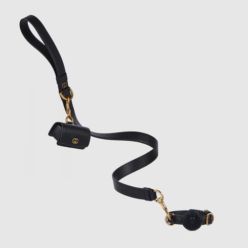 Waste bag holder in black Demetra | GUCCI® 香港