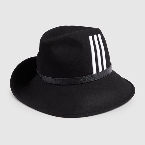 adidas x Gucci felt fedora hat in black | GUCCI® HU