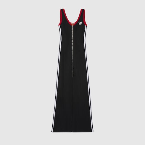 adidas x Gucci jersey dress in black | GUCCI® BE