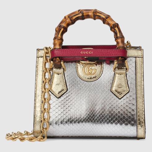 Gucci Nojum Diana mini python bag - 732513LAACB8163