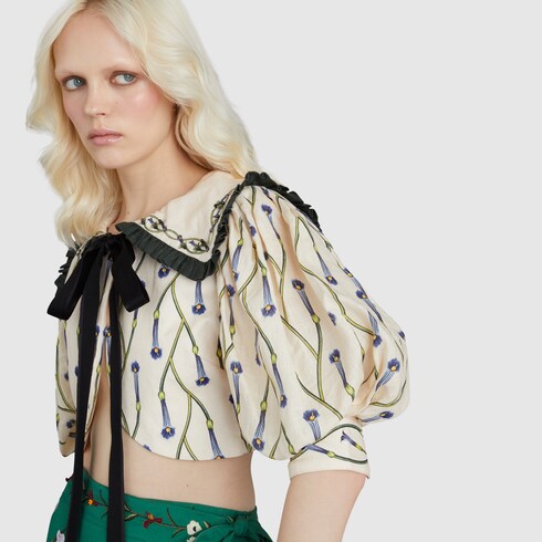 Tropico blouse in multicolor | GUCCI® US