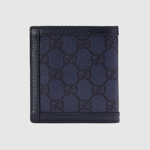 Ophidia wallet in Blue GG Canvas | GUCCI® SI
