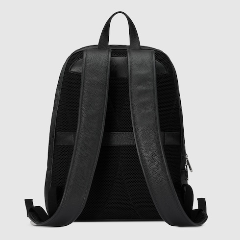 Medium backpack in Black Leather | GUCCI® SI