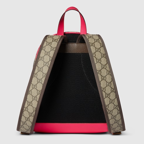 Ophidia GG small backpack in Beige Pink GG Canvas | GUCCI® SI