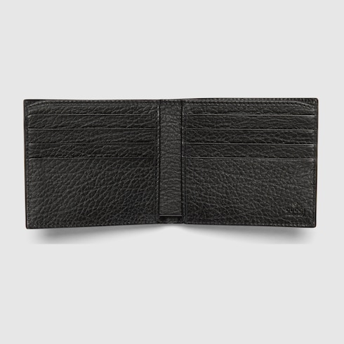 Wallet with Double G in black leather | GUCCI® MX Wallet with Double G in black leather | GUCCI® MX