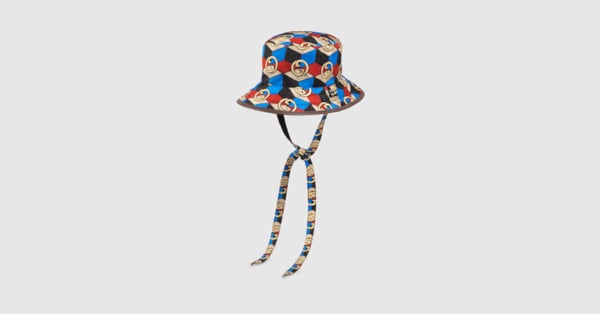 Gucci Online Exclusive The North Face X Gucci Self Tie Nylon Hat