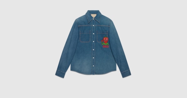 Designer Shirts for Men | Casual & Formal Shirts | GUCCI® UK