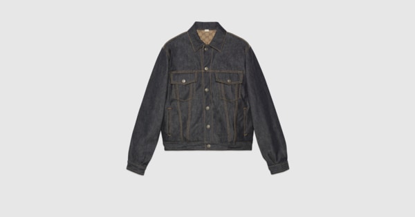 Men's Designer Denim | Men's Denim Jackets & Jeans | GUCCI® SG