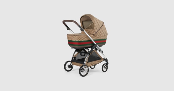 Gucci Bassinet-Stroller combo in Beige Ready-to-wear | GUCCI® SI