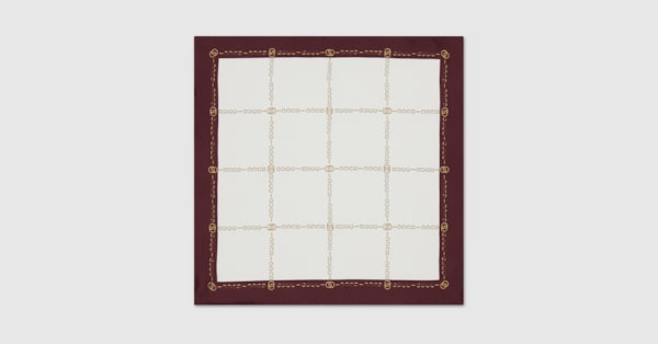 Men's Designer Luxury Pocket Squares | GUCCI® US