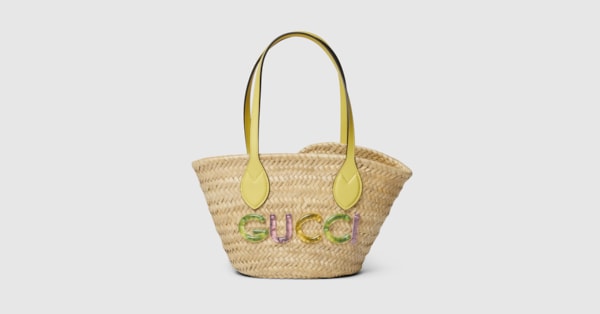 Sacs Cabas de Luxe pour la Plage : Sacs en Raphia | GUCCI® CH