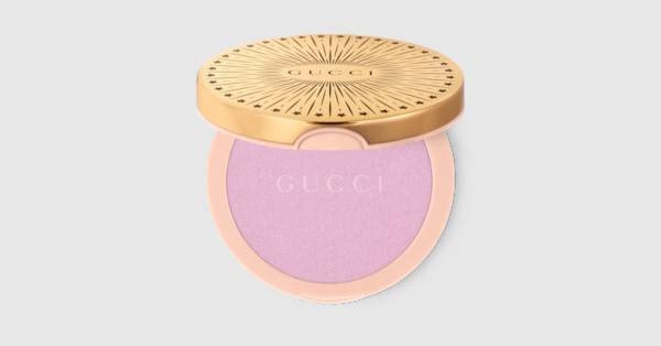 02, Gucci Glow Highlighter powder in 02 Frosted Lilac | GUCCI® US