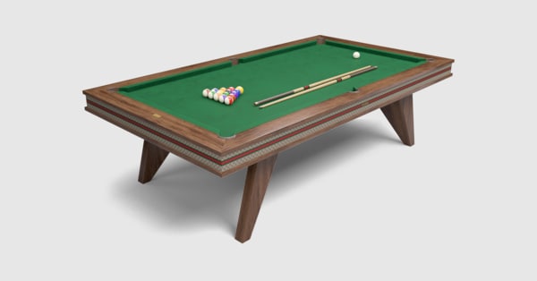 Pool table in beige and ebony GG Supreme | GUCCI® US