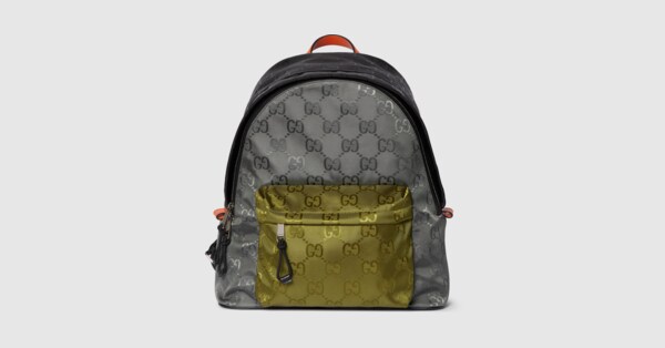 Gucci Match medium GG backpack in multicolor GG nylon | GUCCI® US