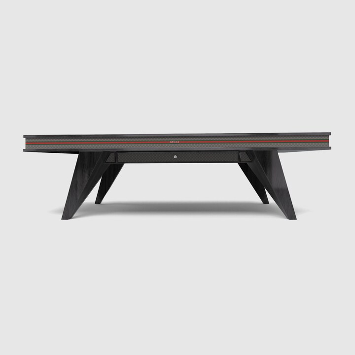 Pool table in grey and black GG Supreme | GUCCI® US