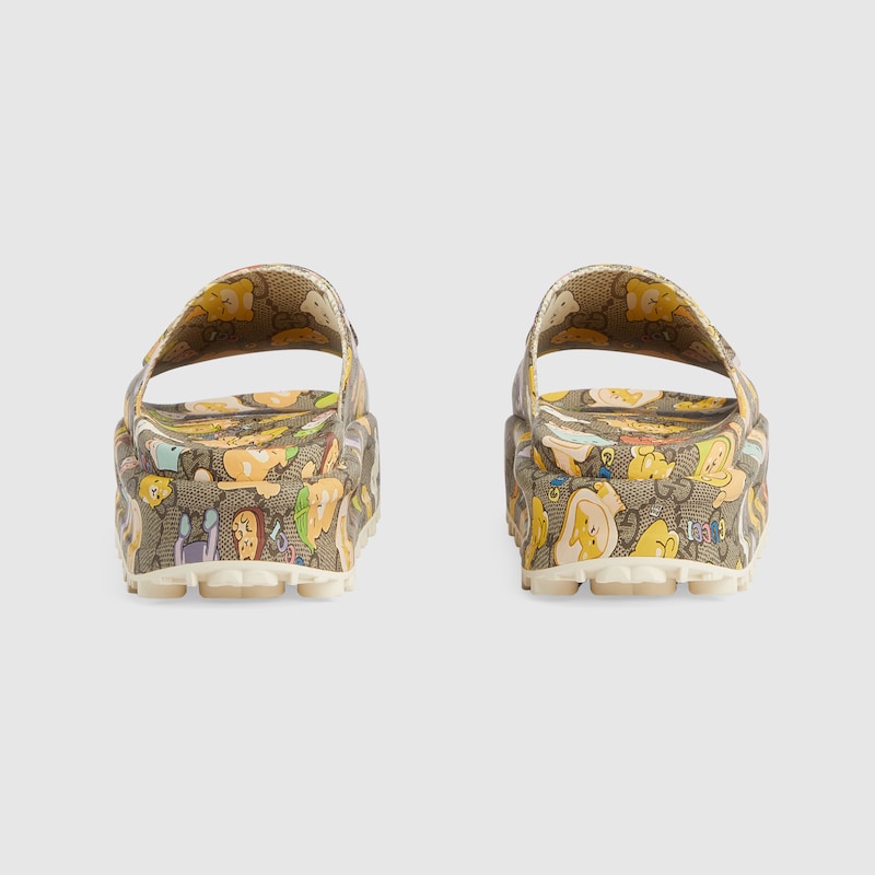 Gucci animal print rubber slide sandal | Mall of America®