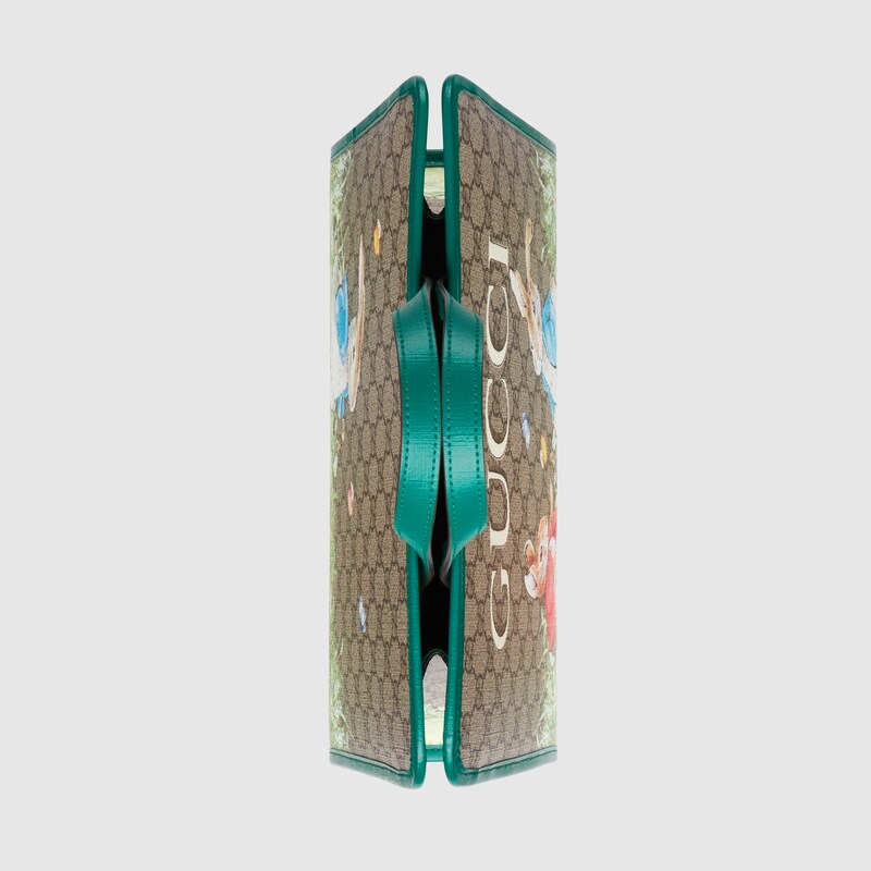 Peter Rabbit™ x Gucci tote bag in beige and ebony GG Supreme | GUCCI® UK